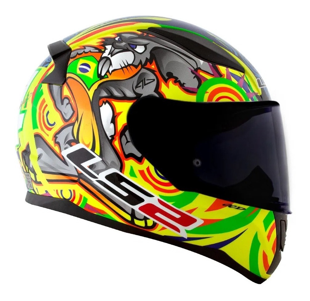 Capacete Ls2 Alex Barros Brasil